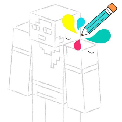 Draw Alex From Minecraft - Nanosarte